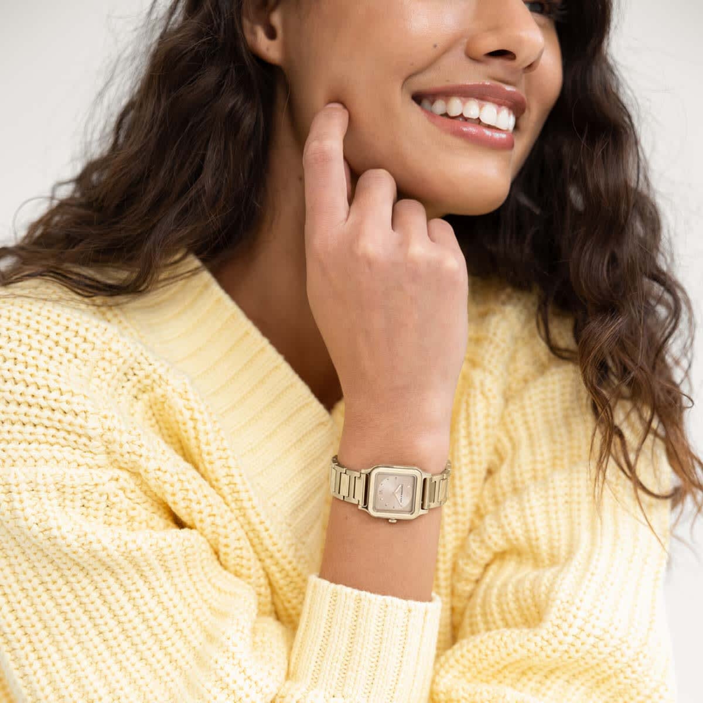 Tresor Light Gold Cream Bold Steel - Uhren | Kapten & Son