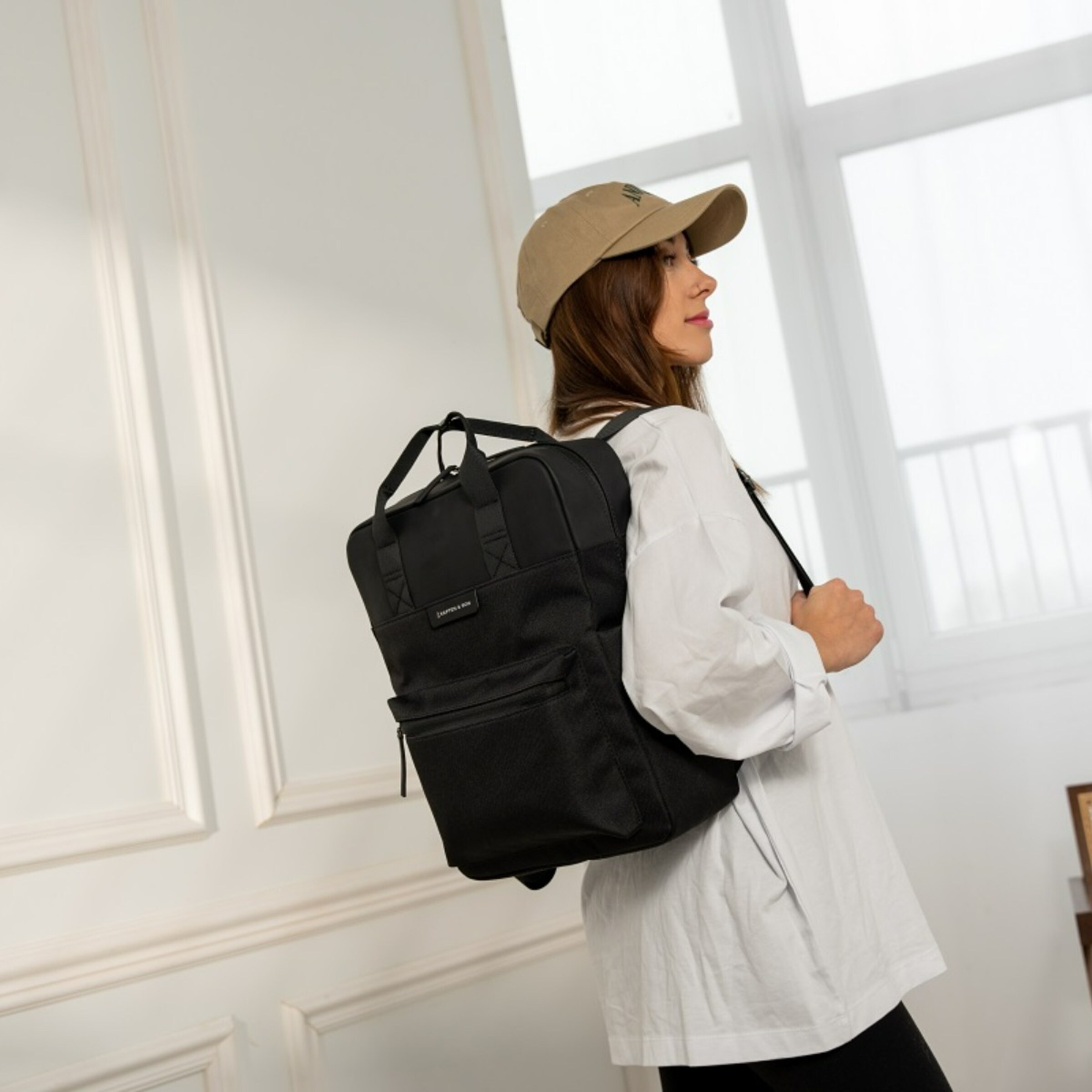 Bergen All Black - Rucksäcke | Kapten & Son