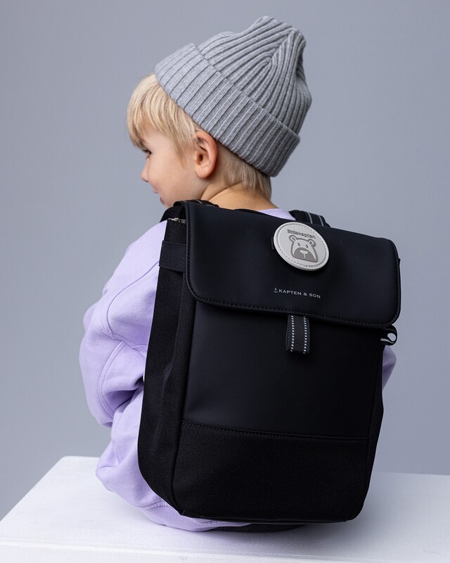 Fyn Kids All Black – Rucksäcke | Kapten & Son | Kapten & Son