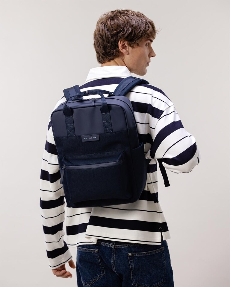 Bergen Pro Navy Blue – Backpacks | Kapten & Son | Kapten & Son