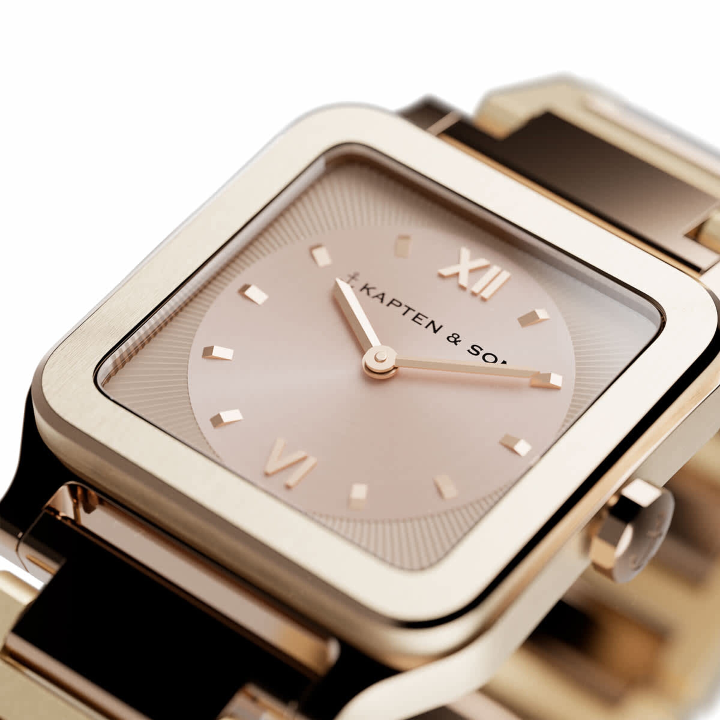 Tresor Light Gold Cream Bold Steel - Uhren & Schmuck | Kapten & Son