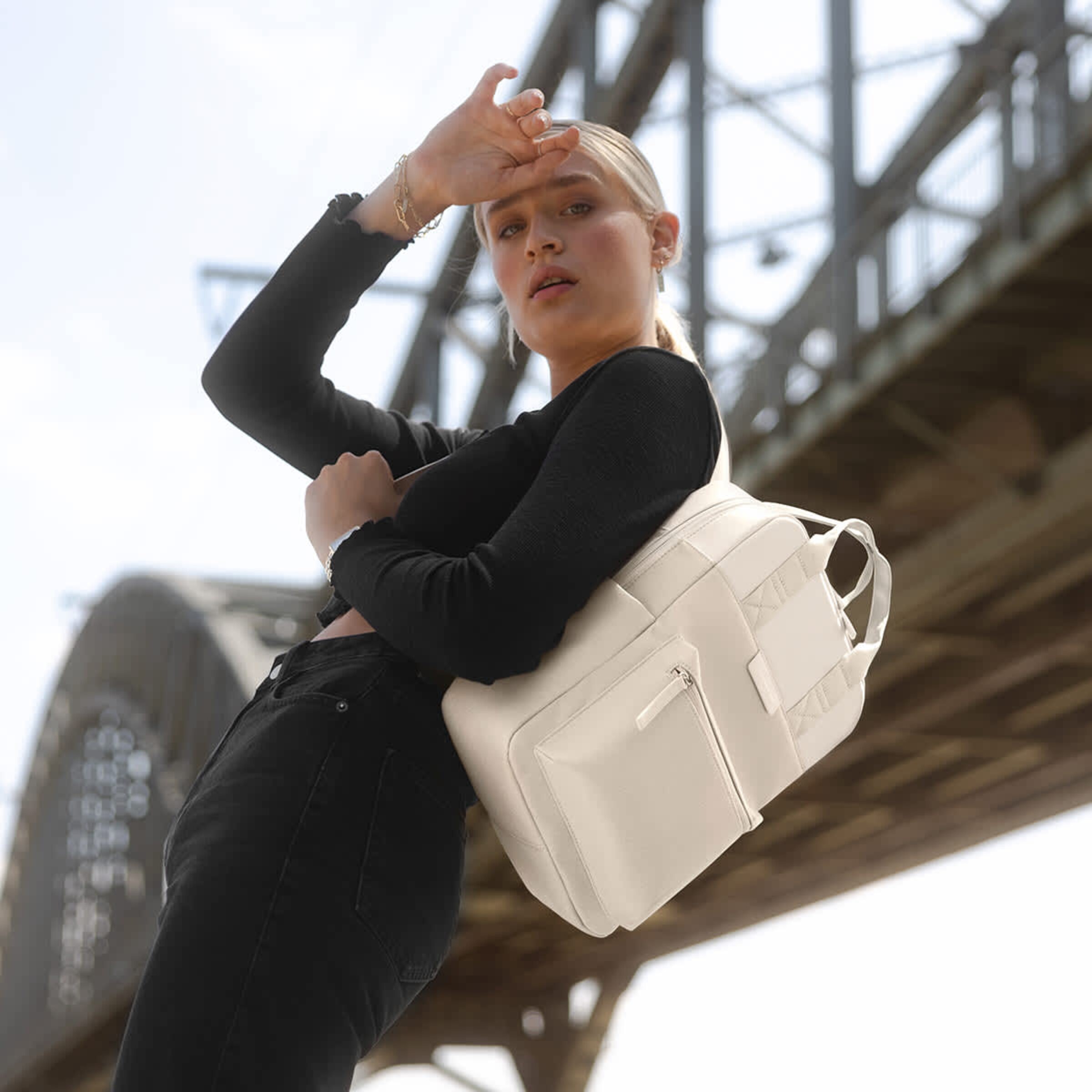 Bergen Small Sandstone - Backpacks | Kapten & Son