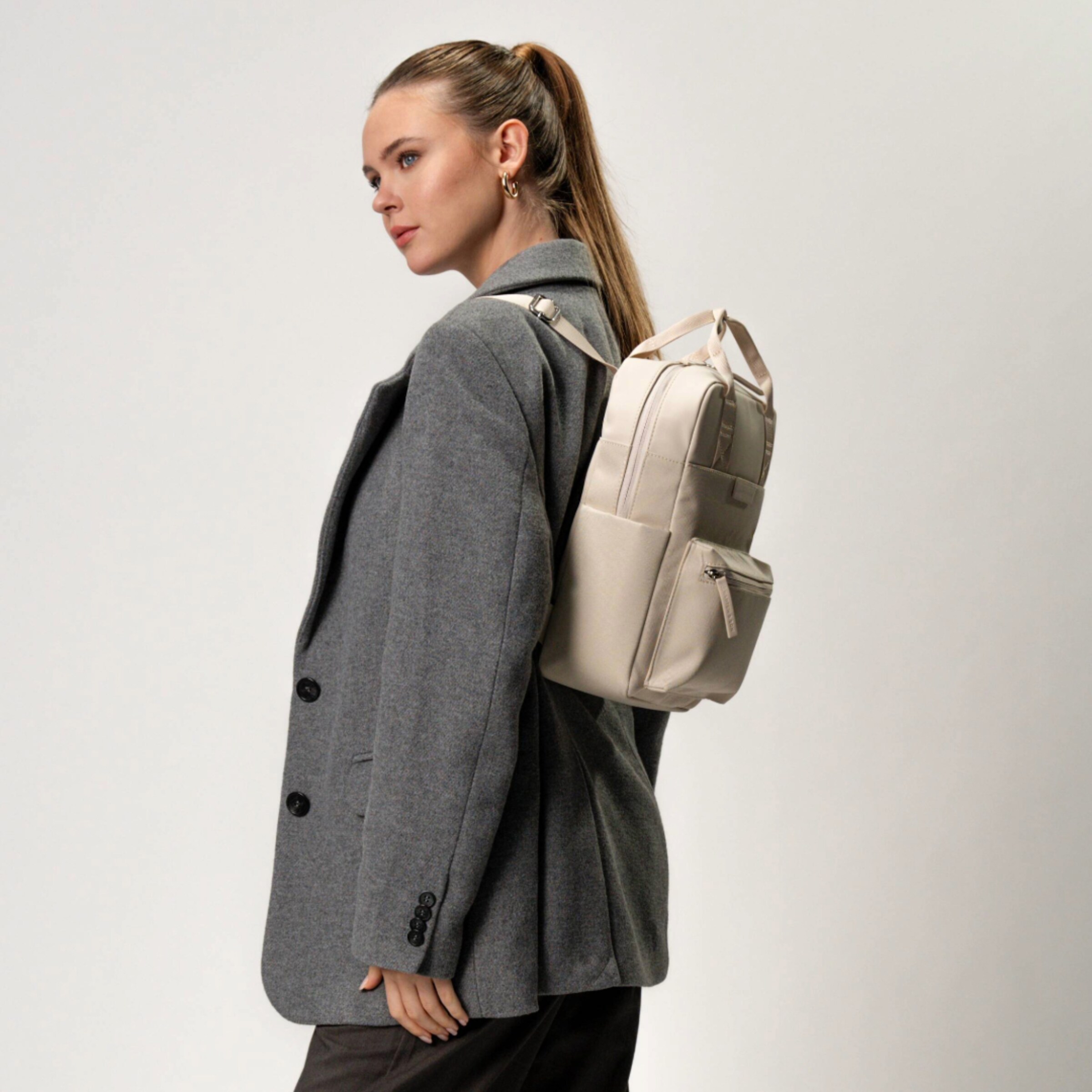 Bergen Small Sandstone - Backpacks | Kapten & Son