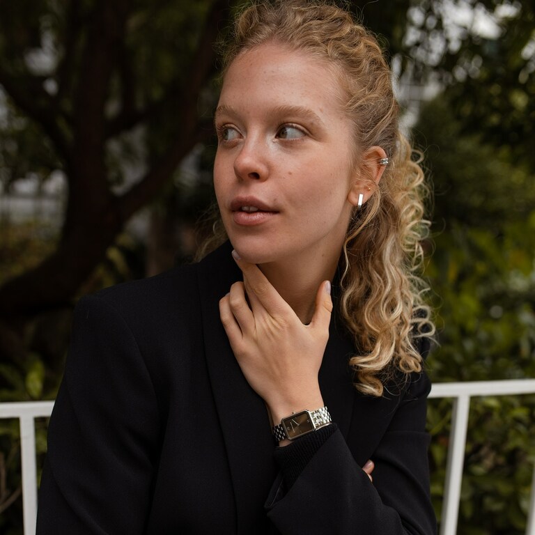 Grace Silver Brown Steel - Watches & Jewellery | Kapten & Son